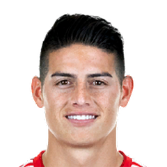 James David Rodríguez Rubio - FIFA 19 - Aug 21, 2018 | SoFIFA