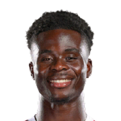 Bukayo Saka - Customized - FC 26 - Dec 3, 2025 | SoFIFA